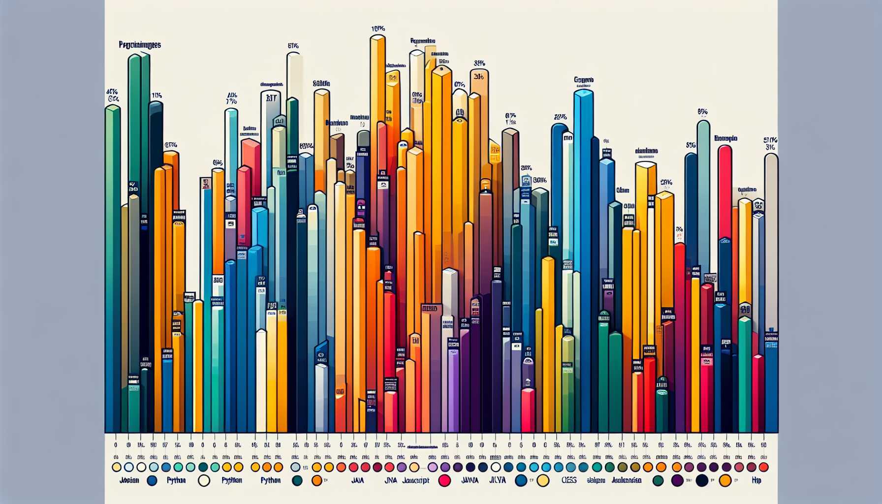 Which is the most popular programming language in Mexico